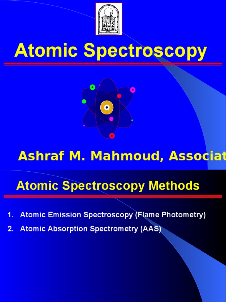 Atomic Absorption Spectroscopy and Atomic Emission Spectros | PDF ...