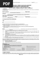 Owner Performer Consent Form | PDF