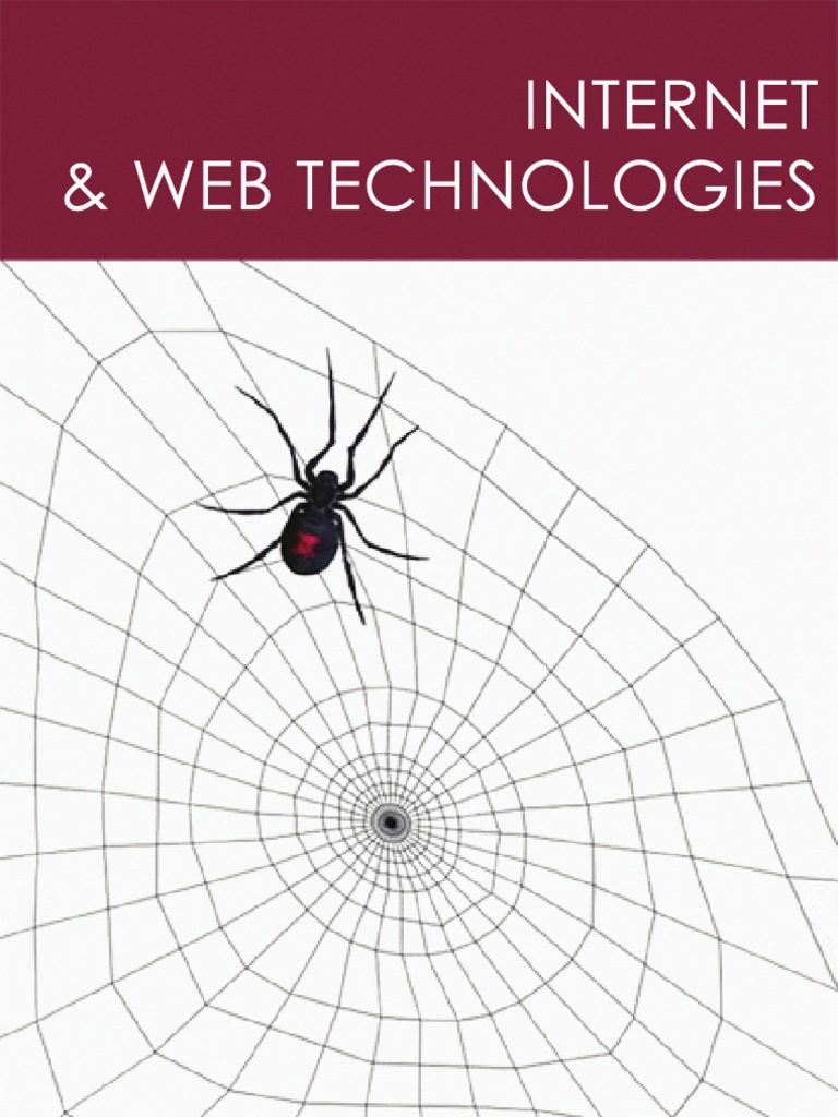 Internet and Web Technologies | PDF | Web Server | Internet & Web