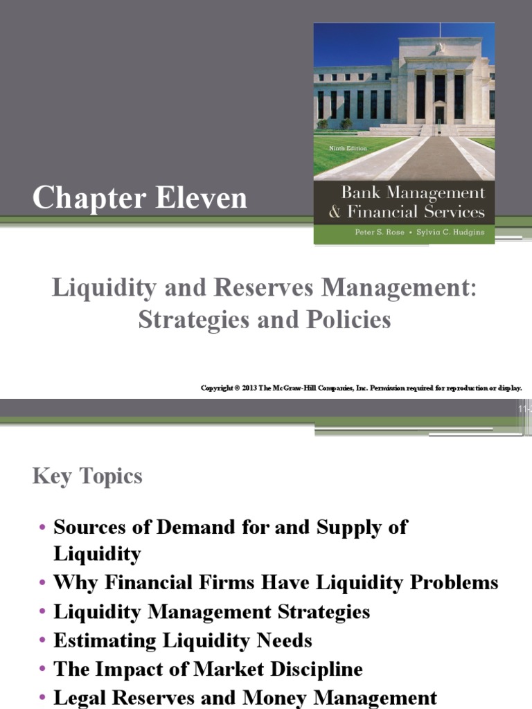 Liquidity and Reserve Management | PDF | Market Liquidity | Reserve ...