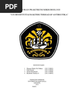 Uji Aktivitas Bakteri Metode Difusi Sumu | PDF