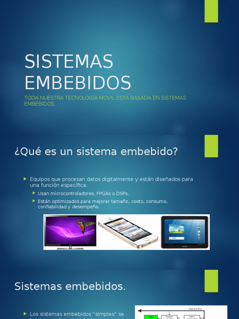 Sistemas Embebidos Cap 1 | PDF | Sistema Integrado | Sistema operativo