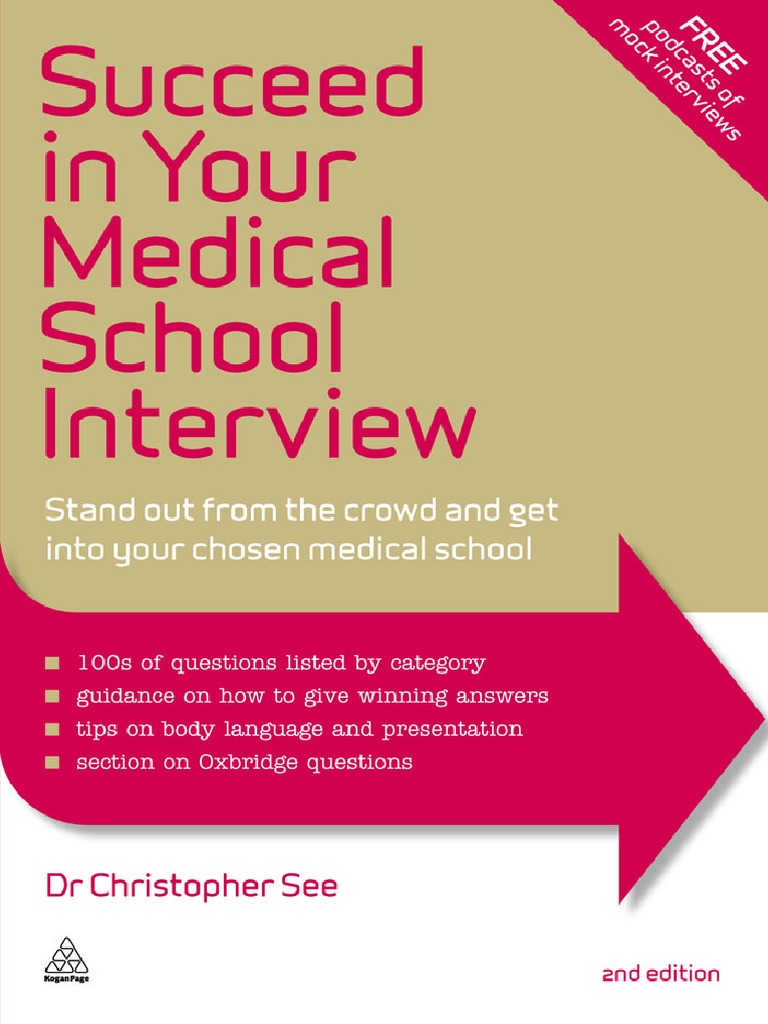 Succeed In Your Medical School Interview See Christopher Srg Pdf