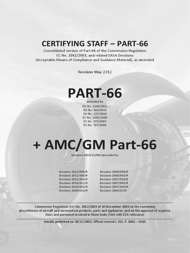 EASA Part 66 Consolidat | PDF | Electrical Connector | Aircraft