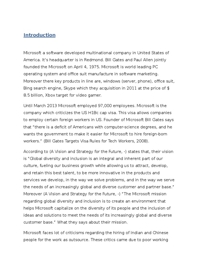 Cross Culture Management Assignment | PDF | Collectivism | Microsoft