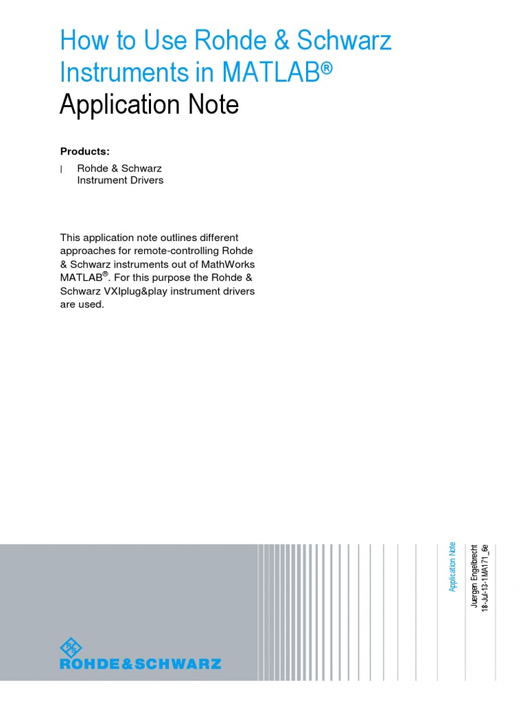 Instruments In Matlab Pdf Matlab Library Computing