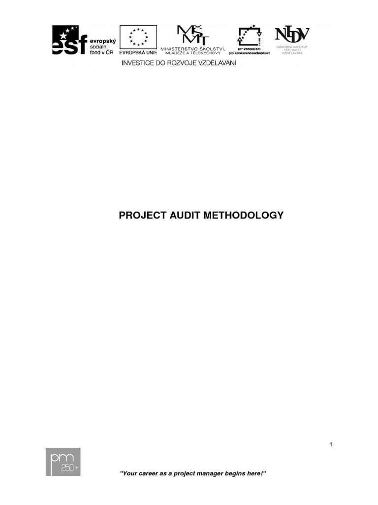Project Audit Methodology Overview | PDF | Audit | Project Management