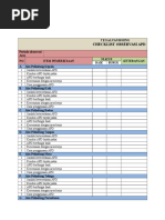 Checklist Inspeksi APD Bulanan | PDF