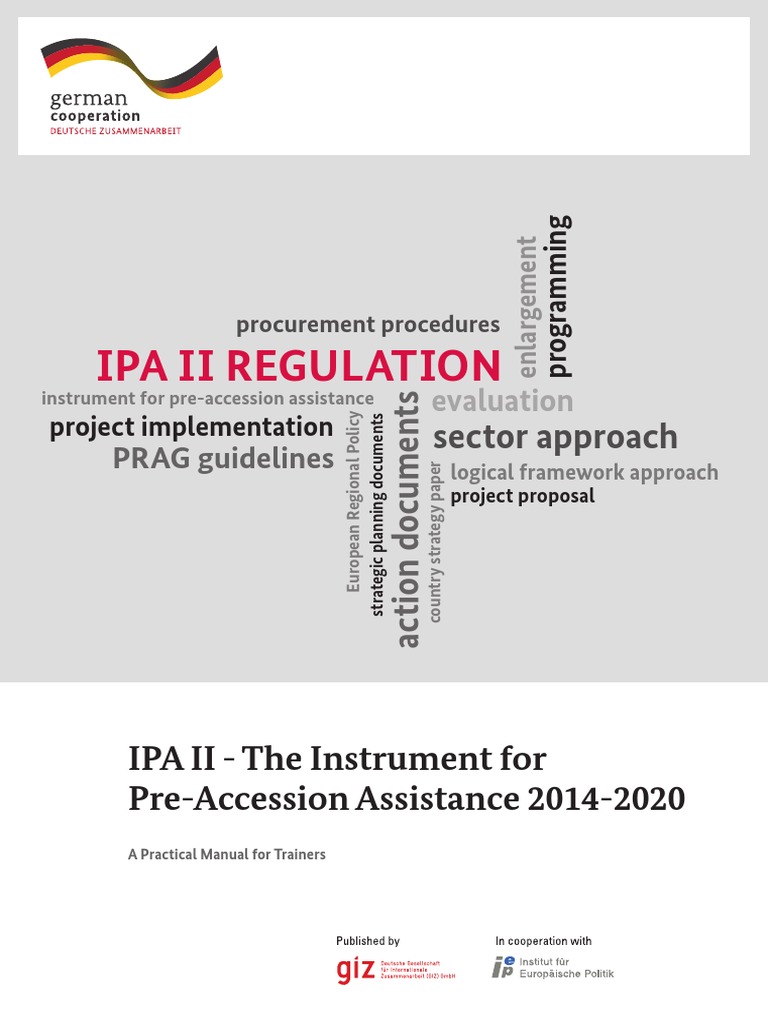 IPA II Trainer Manual | PDF | Structural Funds And Cohesion Fund ...