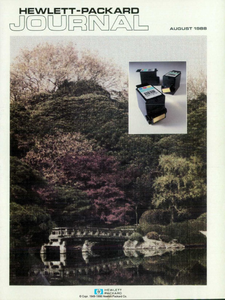 1988-08 - HP Journal Papers | PDF | Hewlett Packard | Printer (Computing)