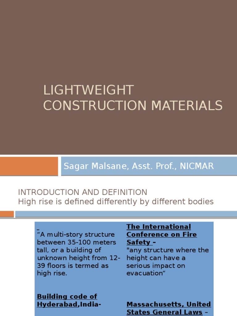 Lightweight Cons T | PDF | Wall | Framing (Construction)