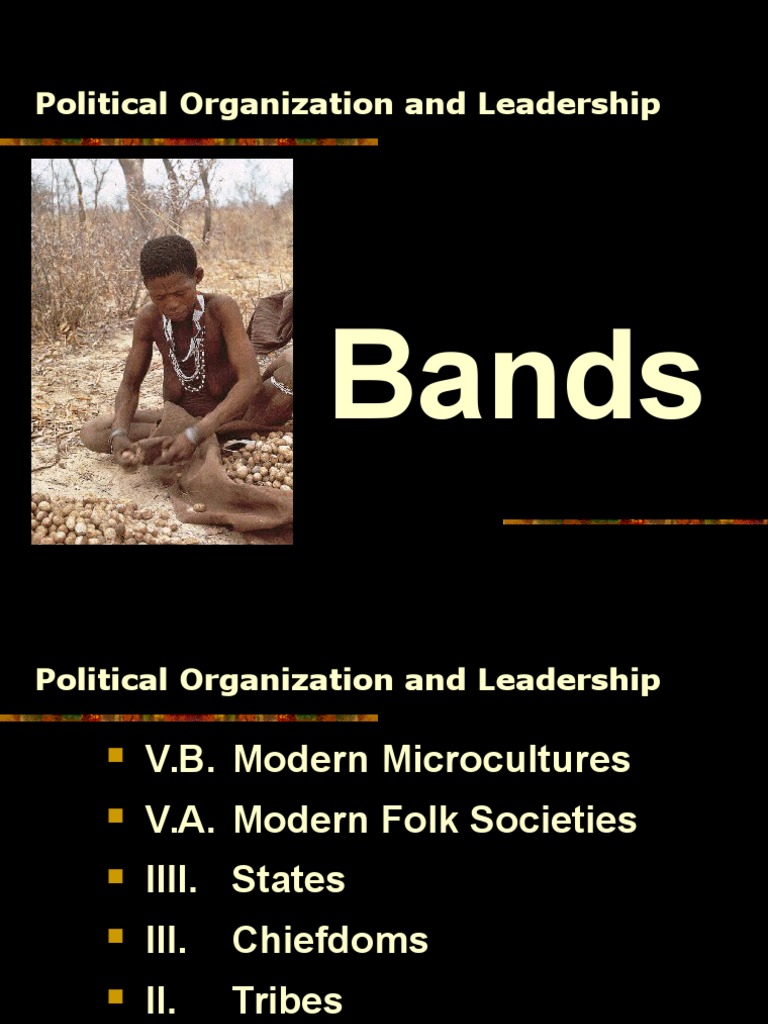 Political Bands | PDF | Hunter Gatherer | Leadership