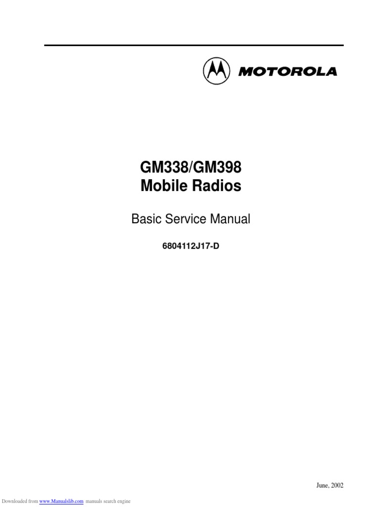 GM 338 | PDF | Electrical Connector | Radio