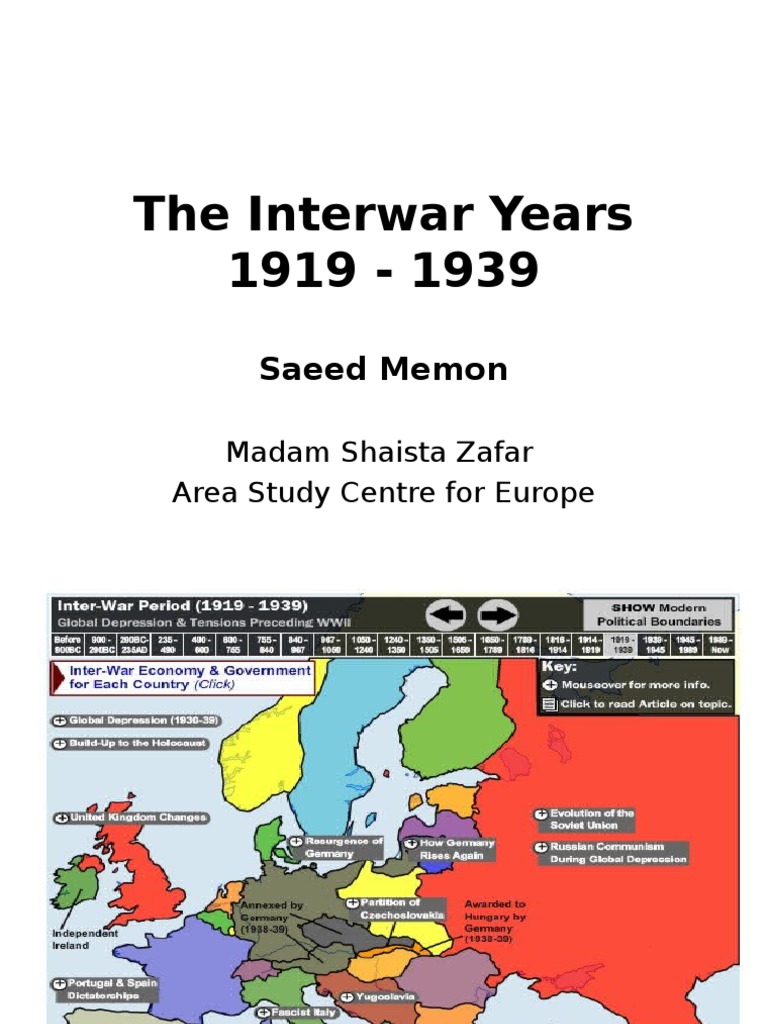 Interwar Period between world wars | Nazi Germany | Weimar Republic