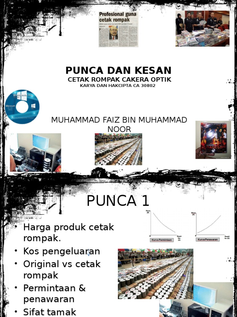 Punca Dan Kesan Cetak Rompak | PDF