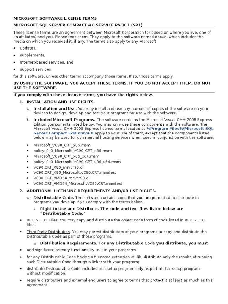 %program Files%/Microsoft SQL Server Compact Edition/v4.0 | PDF | Business | Computers