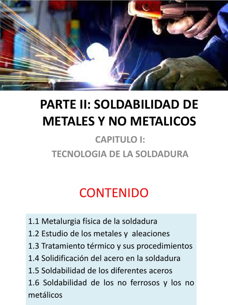 Metalurgia Fisica de La Soldadura | PDF | Soldadura | Construcción