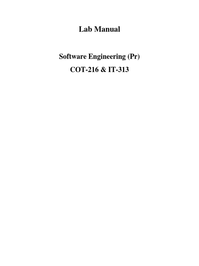 COT-216 and IT-313 Software Engg | PDF | Software Bug | Top Down And Bottom Up Design