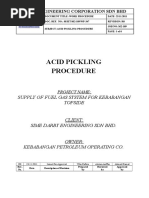 Pickling and Passivation Procedure | PDF | Stainless Steel | Welding