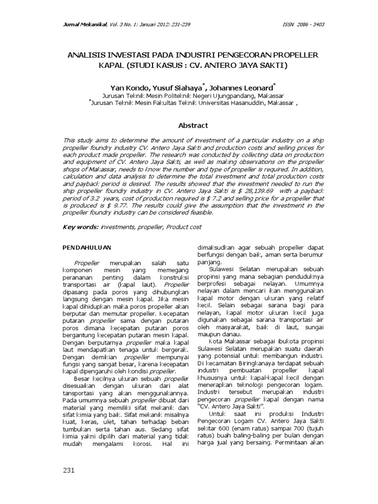 Propeler Kapal | PDF