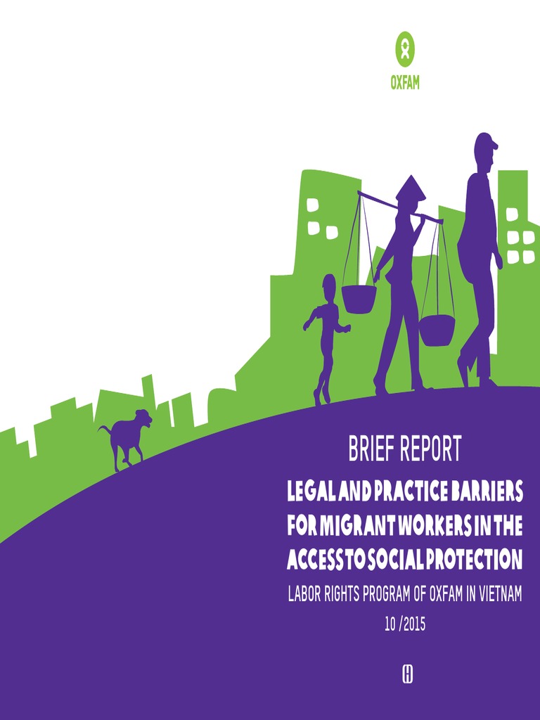 Report in Legal & Practice Barriers For Migrant Workers in The Access ...