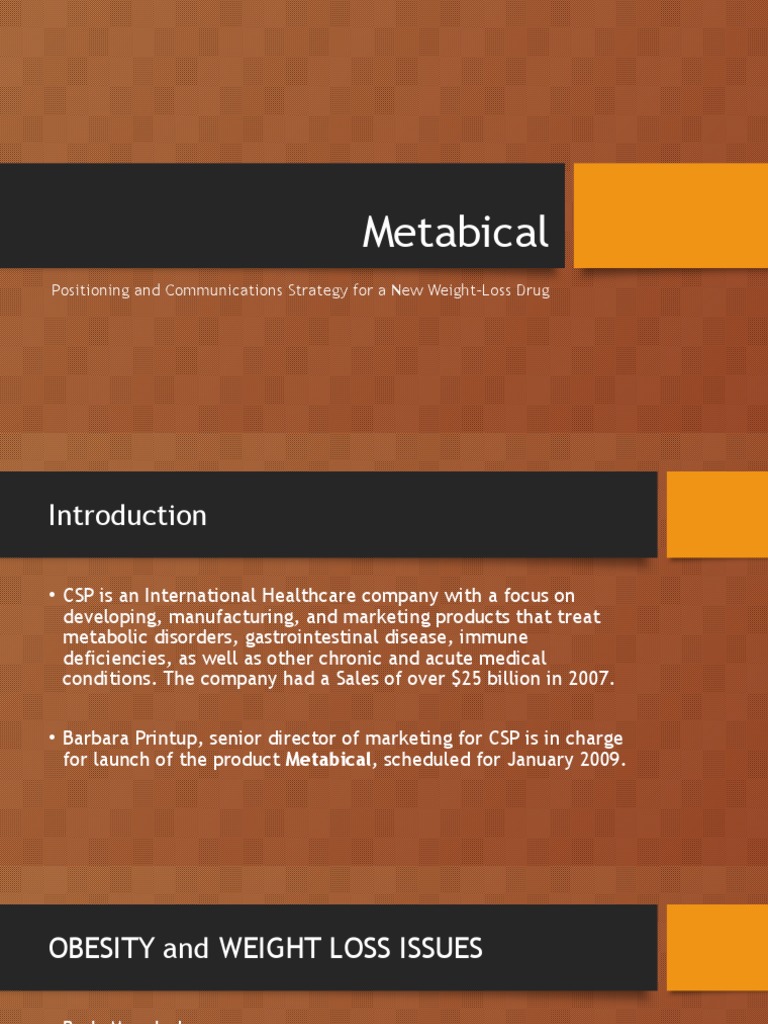 Metabical | PDF | Obesity | Weight Loss