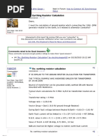 NER Sizing Calculation for 33kV Systems | PDF | Electrical Resistance ...