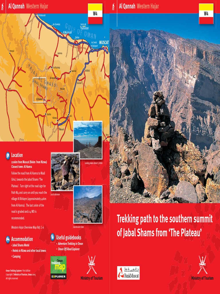 Oman Trekking Routes.pdf | Trail | Oman