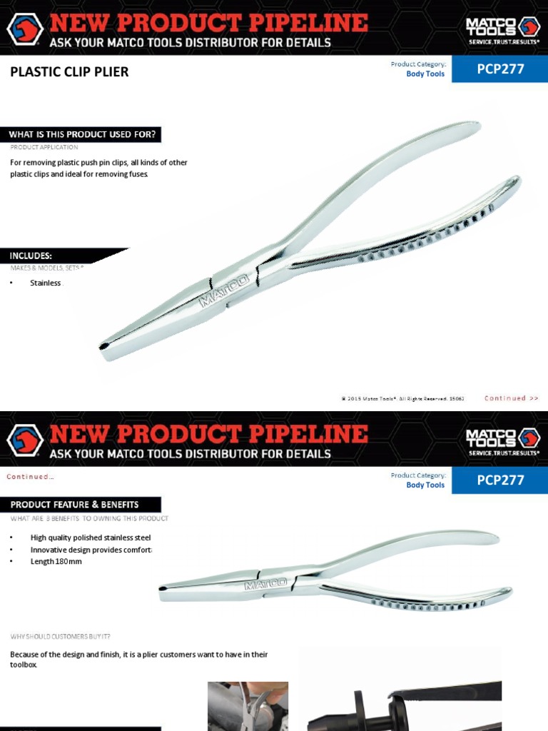 Plastic Clip Plier: Body Tools | PDF | Home & Garden