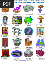 In The Living Room Esl Vocabulary Wordsearch Puzzle Worksheet | PDF ...