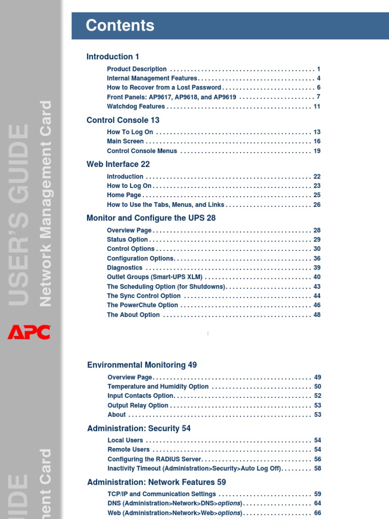Powerchute Manual | PDF | Hypertext Transfer Protocol | Computer Network