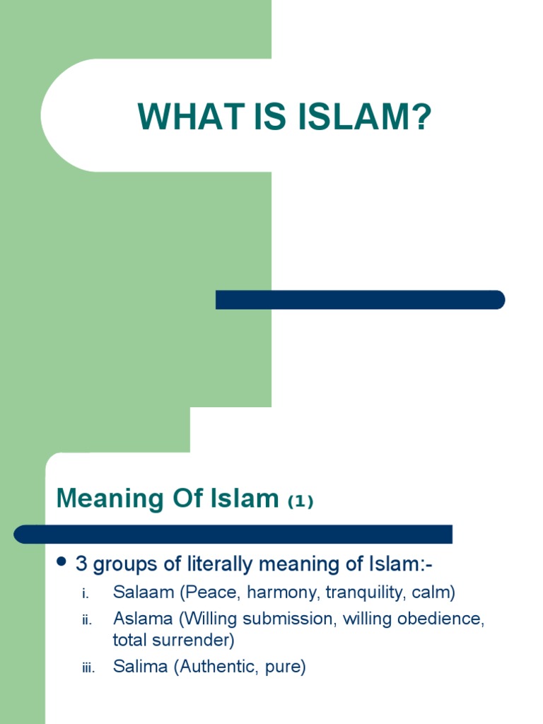 What is Islam, Muslim & Kafir | Kafir | Prophets And Messengers In Islam