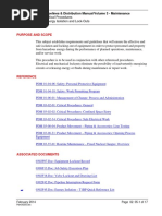 Positive Isolation Safety Procedure | PDF | Switch | High Voltage