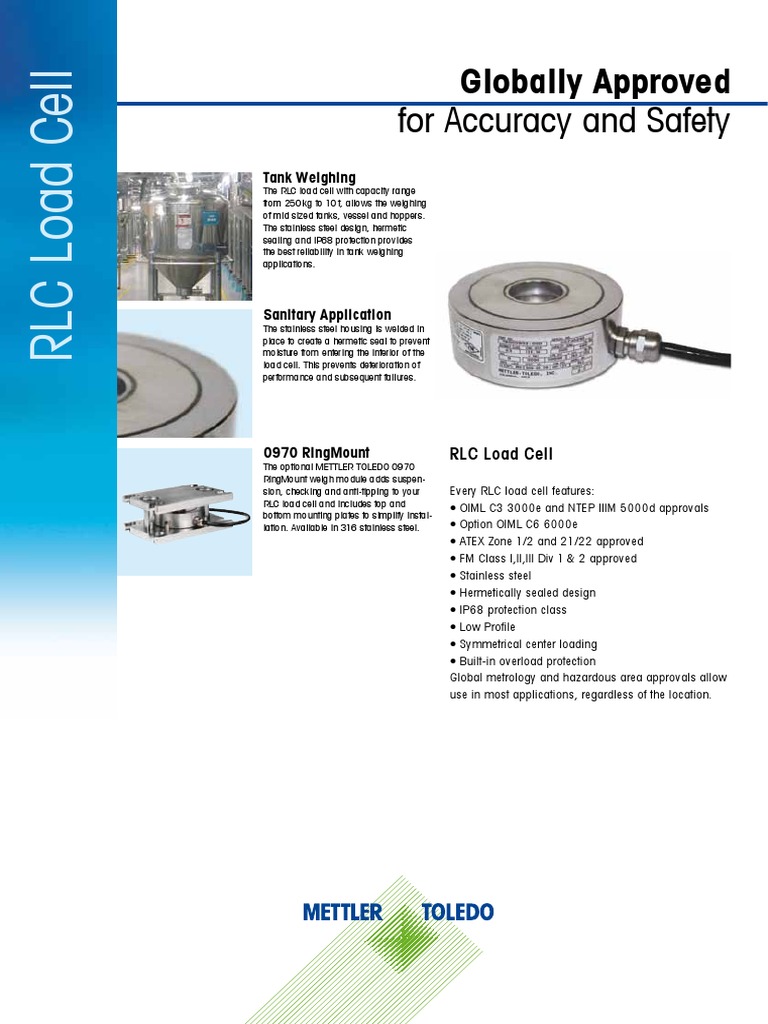 DataSheet RLC LoadCell en 130701 | PDF | Engineering | Nature