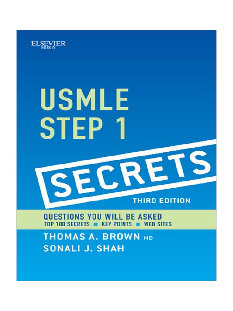 Usmle Step 1 Secrets | PDF