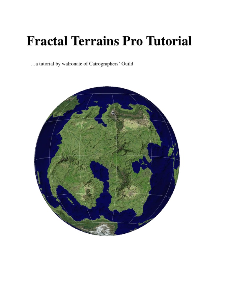 Fractal Terrains Pro Tutorial | PDF | River | Color