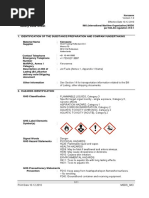 MSDS - Natural Gas Condensates | Dangerous Goods | Benzene