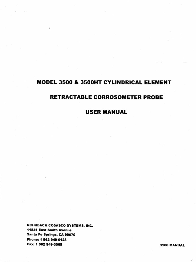 Retractable Probe Installation Guide | PDF | Electrical Connector | Nut ...