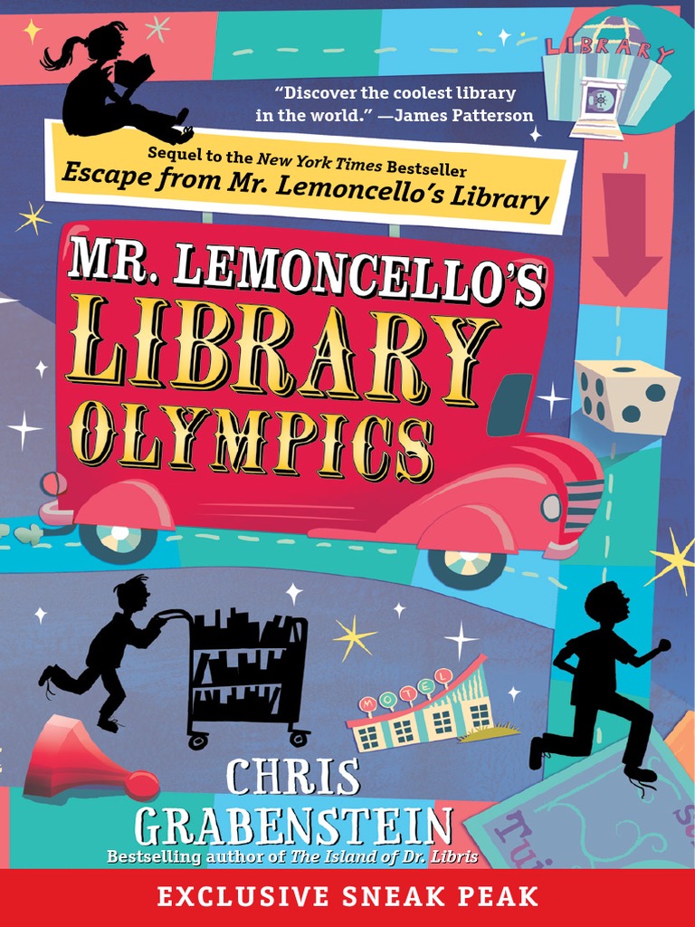 Mr. Lemoncello's Library Olympics by Chris Grabenstein | PDF | Bookcase