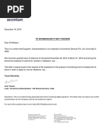 Concentrix Experience Letter | PDF | Business