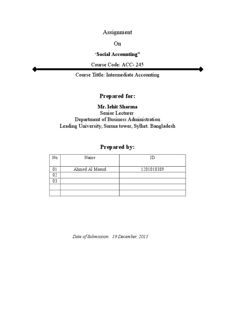 Understanding Social Accounting | PDF | Economies | Business