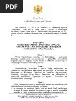 Primjer Memoranduma o Saradnji | PDF