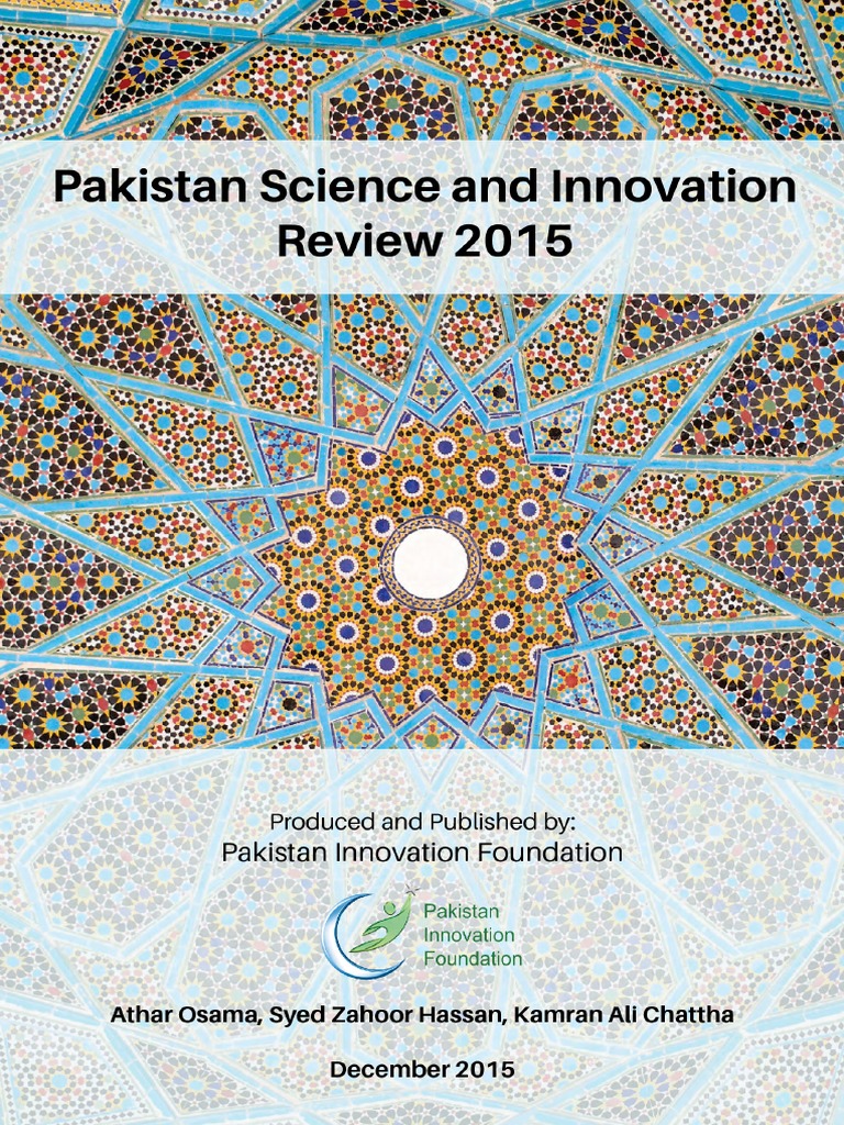 Pakistan Science Innovation Review | PDF | Pakistan | Science And ...