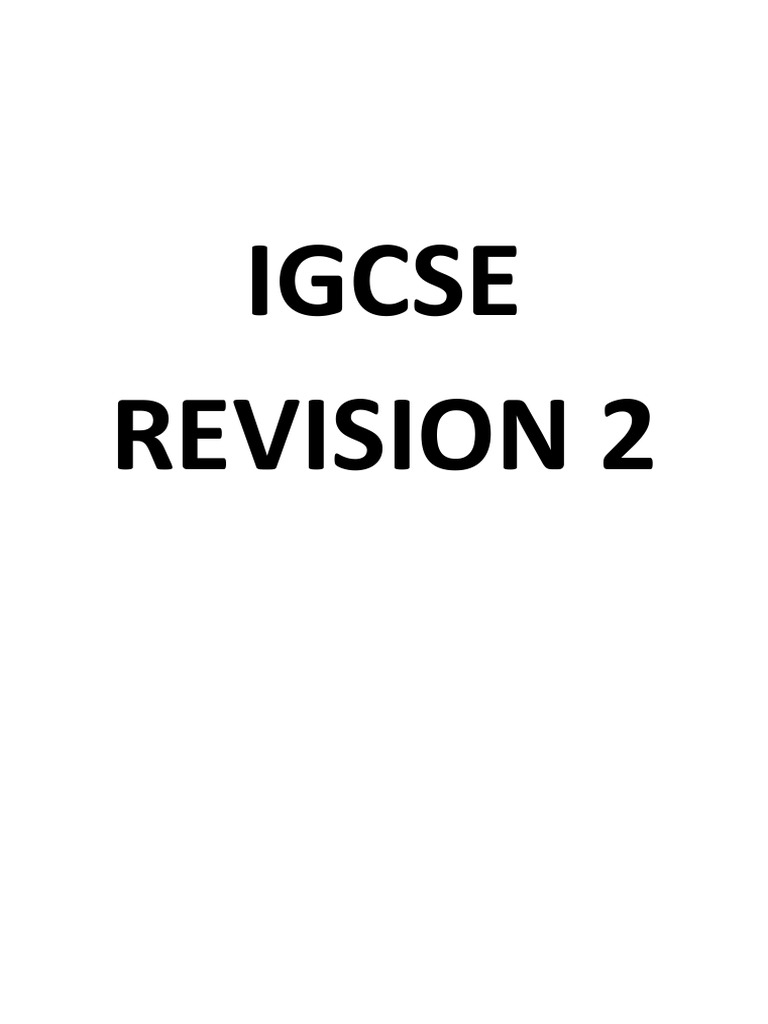 Merged Modules MATHS For IGCSE | PDF | Matrix (Mathematics) | Speed