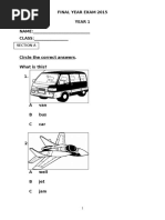 Animals Year 4 | PDF