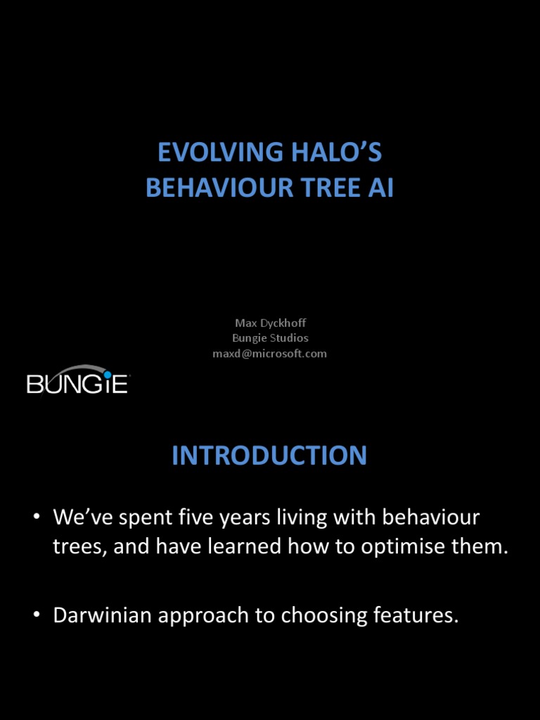 Halo Behaviour Tree AI | PDF | Behavior | Behavioural Sciences