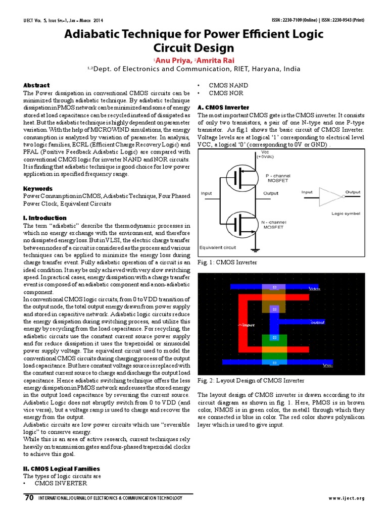 Cmos Transistor Adder | PDF | Cmos | Power Inverter