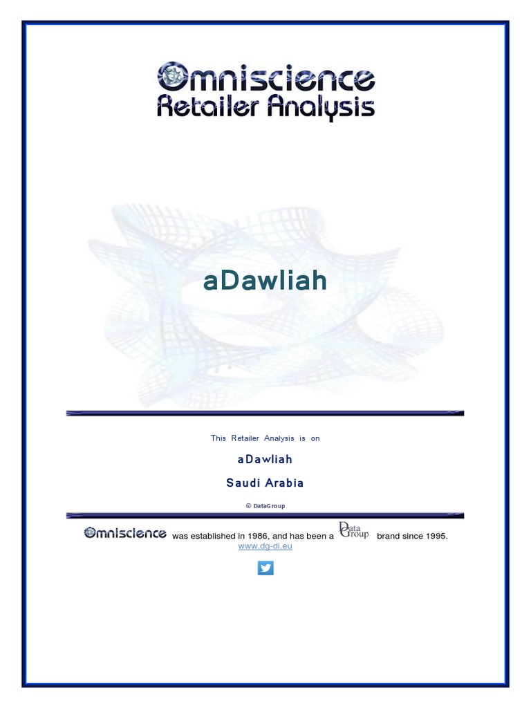 ADawliah Saudi Arabia | Retail | Strategic Management