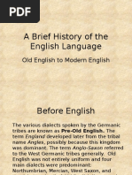 The History of The English Language PDF | PDF | Celts | Normans