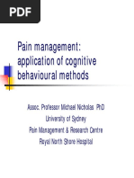 Pain Self-Efficacy Questionnaire Form | PDF | Pain | Behavioural Sciences